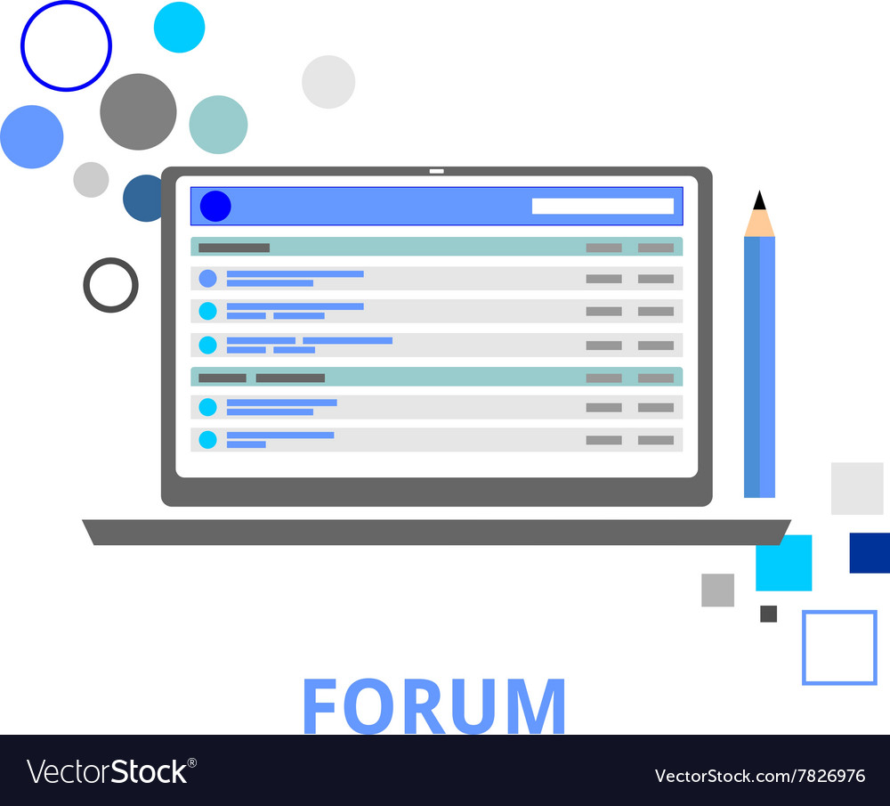 Forum Royalty Free Vector Image - VectorStock