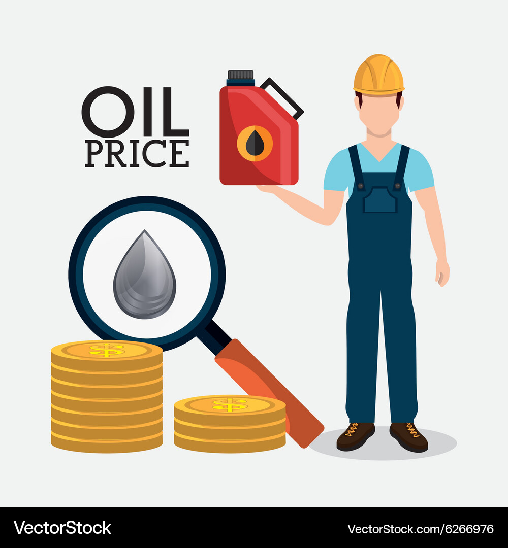 Fuel prices economy design Royalty Free Vector Image