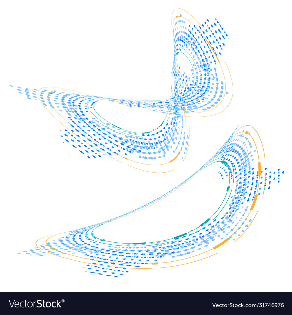 Halftone wave background Royalty Free Vector Image