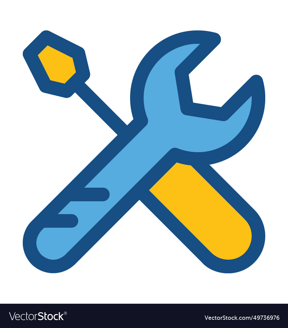 Settings colored icon Royalty Free Vector Image