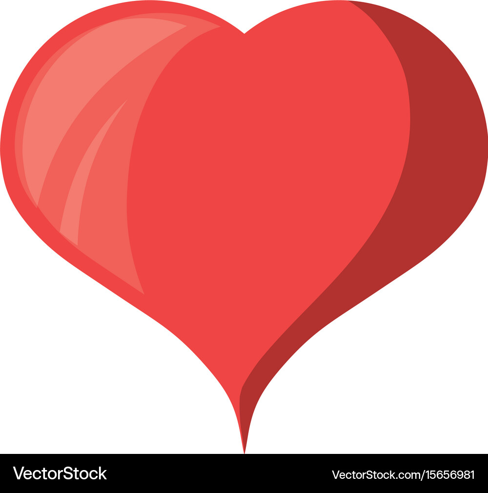 Heart medical symbol Royalty Free Vector Image