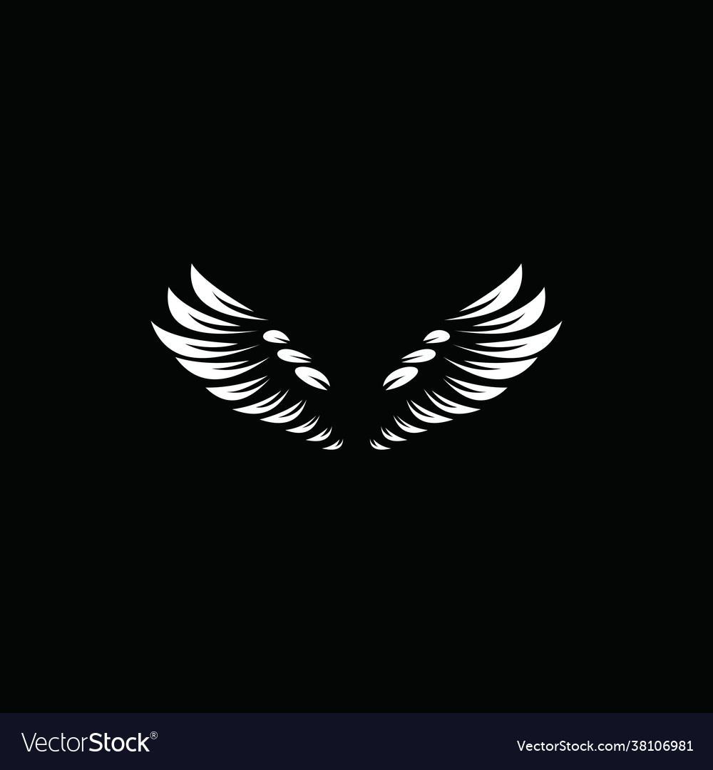 Wings logo Royalty Free Vector Image - VectorStock