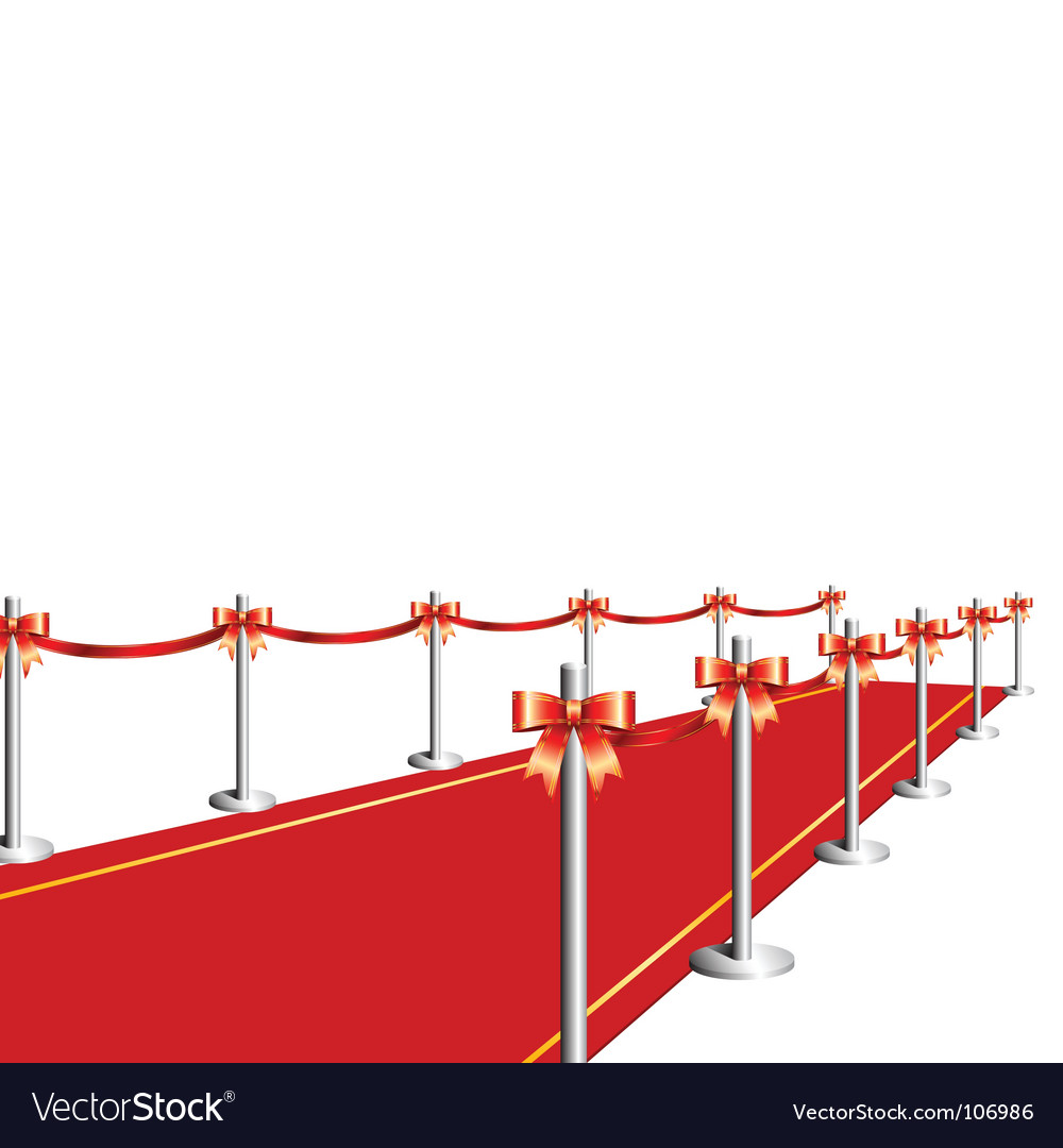 Red Carpet Event Royalty Free Vector Image - VectorStock