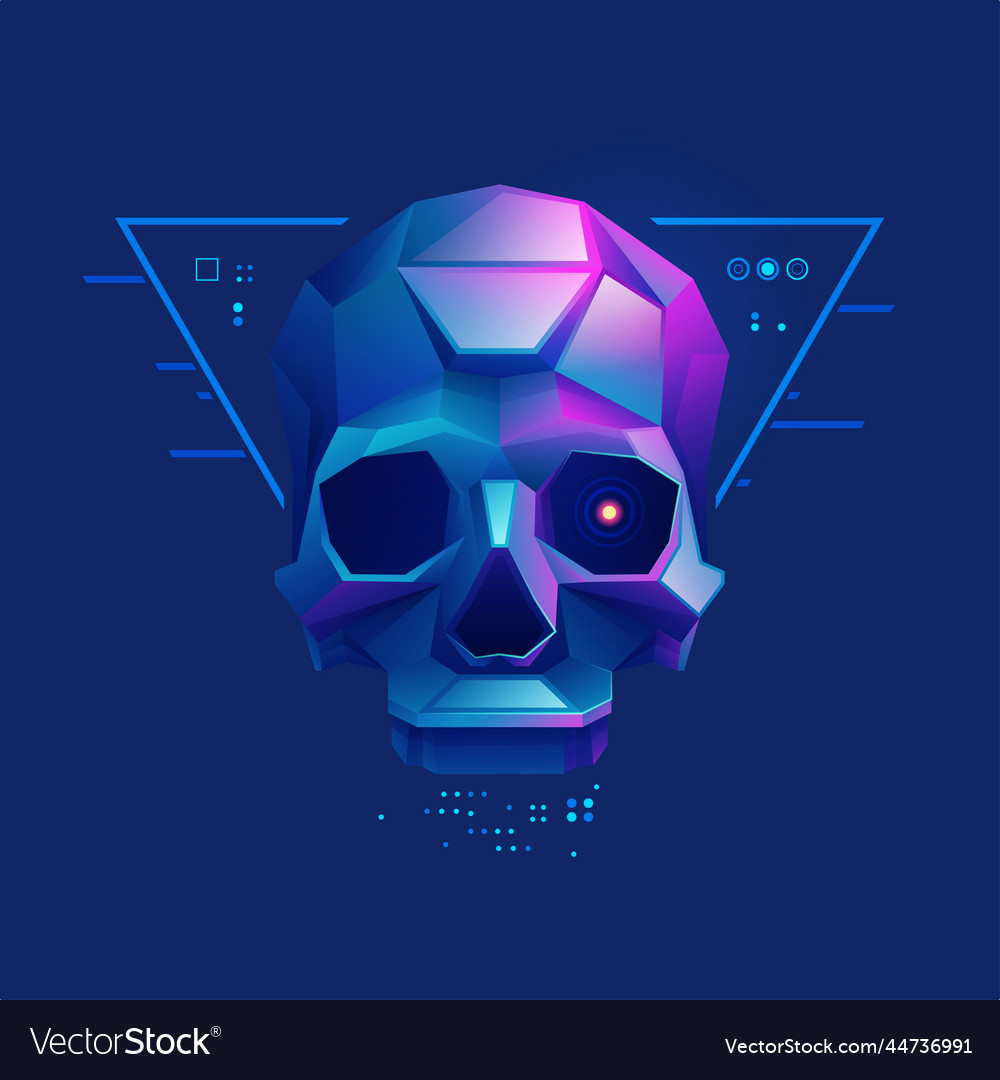 Skullscan Royalty Free Vector Image - VectorStock