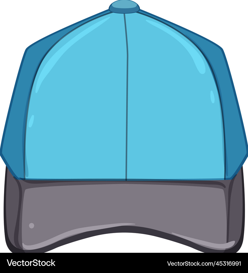 Sport baseball cap cartoon Royalty Free Vector Image