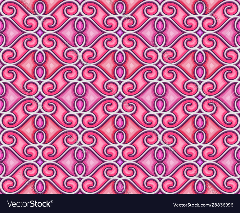 Abstract pink background seamless pattern Vector Image