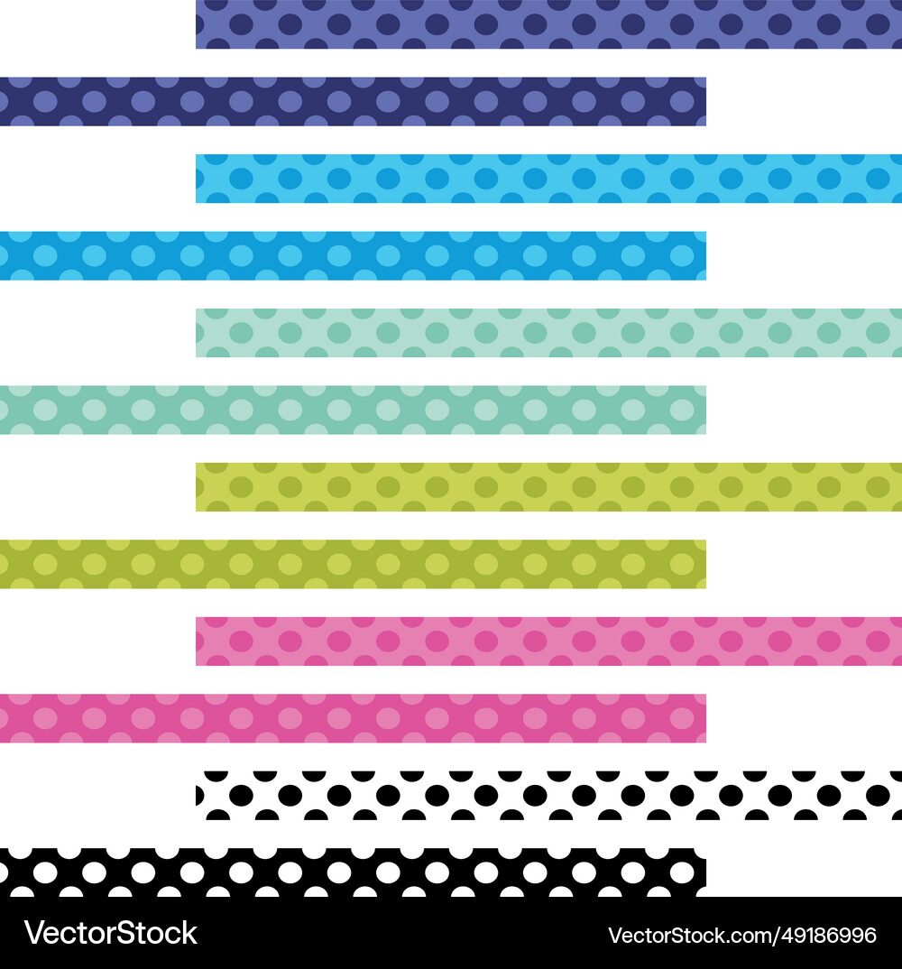 Border design clipart set Royalty Free Vector Image