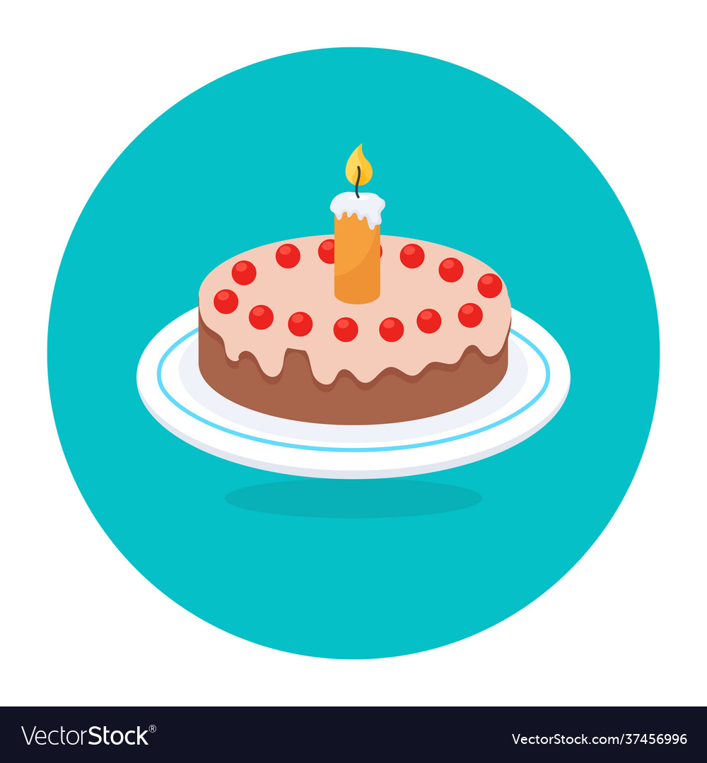 Cake Royalty Free Vector Image - VectorStock