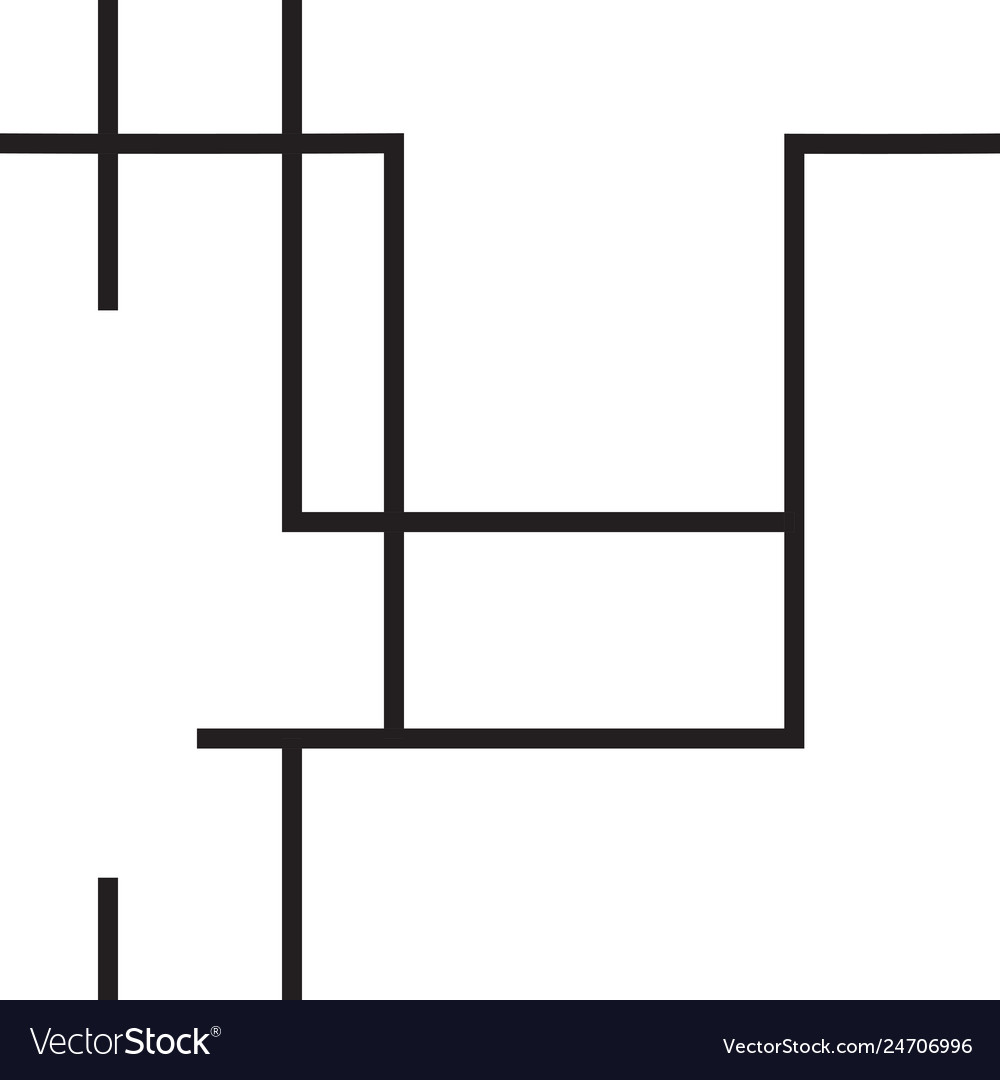 Geometric minimalist pattern Royalty Free Vector Image