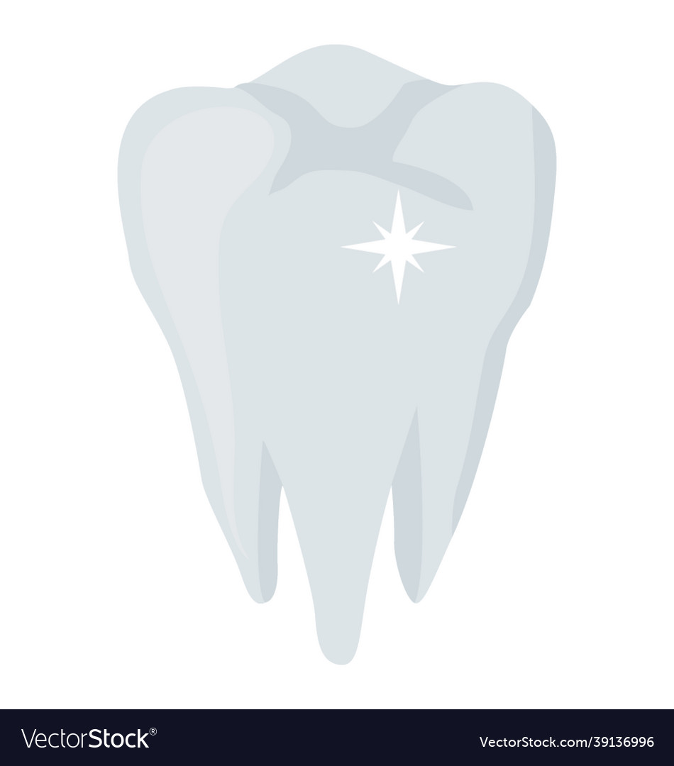Tooth whitening Royalty Free Vector Image - VectorStock