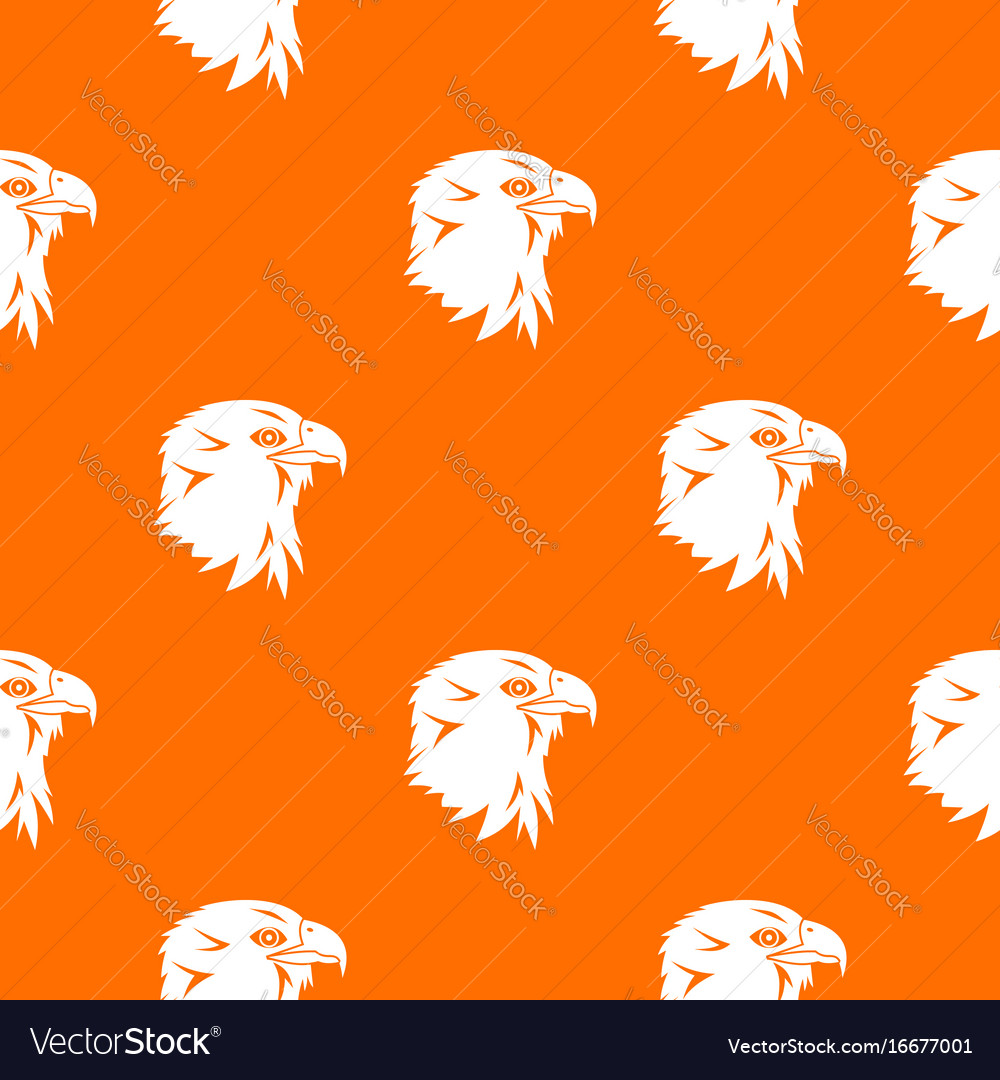 Eagle pattern seamless Royalty Free Vector Image