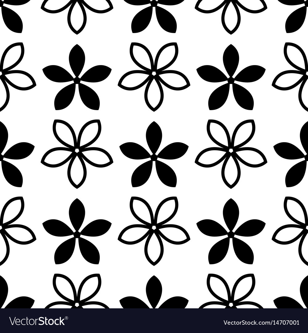 Floral seamless pattern abstract background Vector Image
