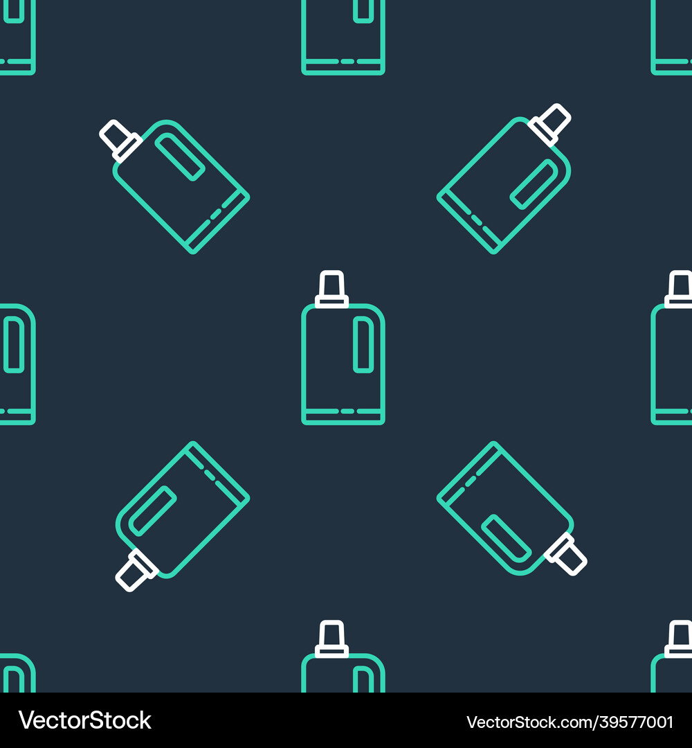Line fabric softener icon isolated seamless Vector Image