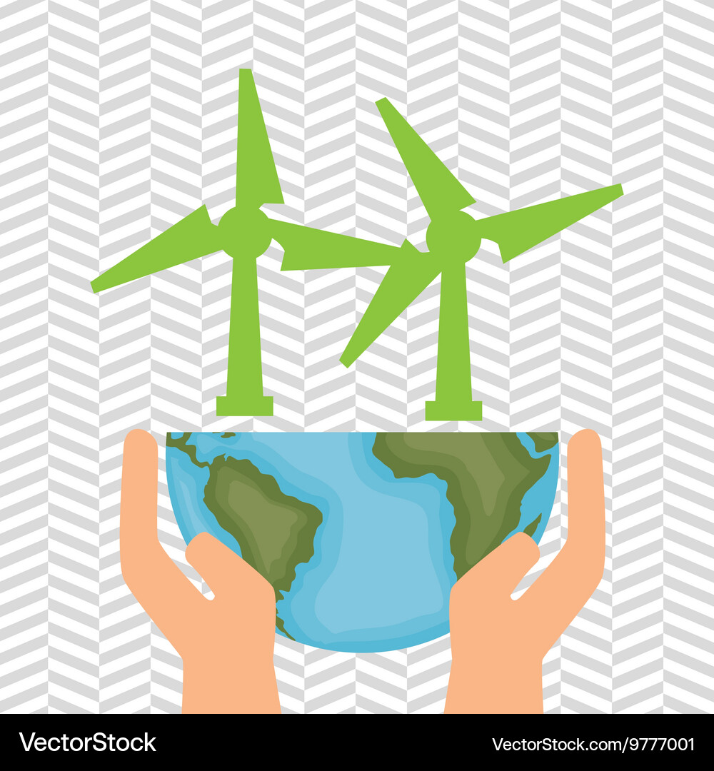 Planet and aeolic isolated icon design Royalty Free Vector