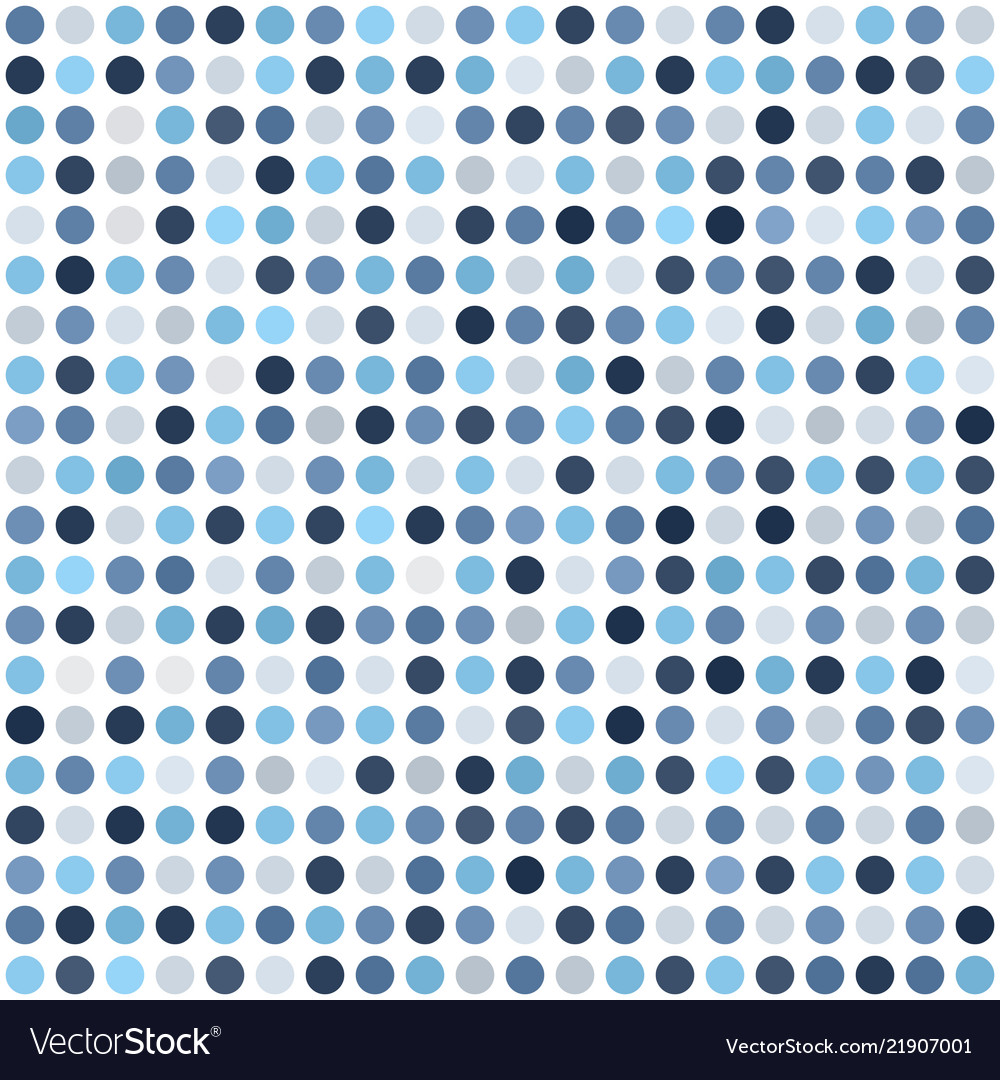 Polka dot pattern seamless Royalty Free Vector Image
