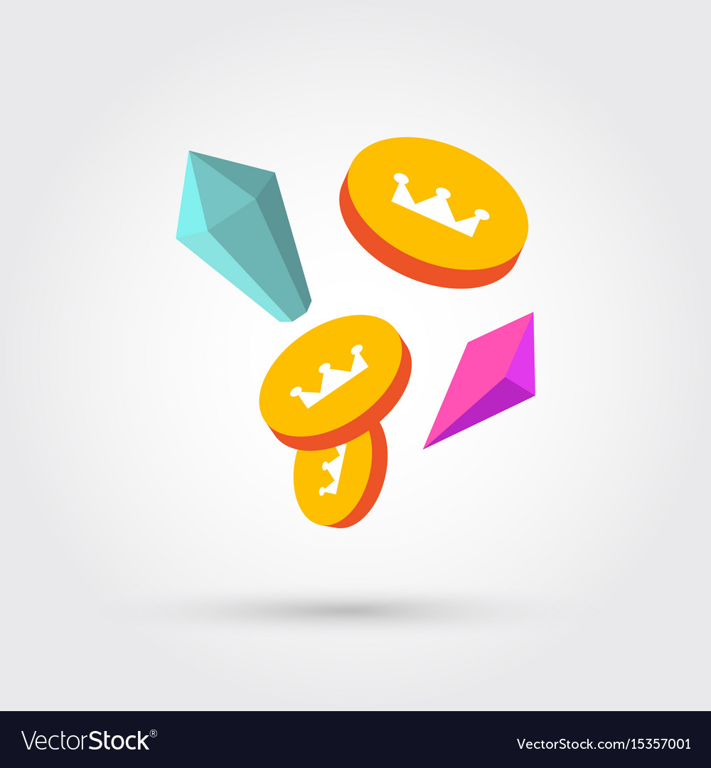 Treasure elements Royalty Free Vector Image - VectorStock