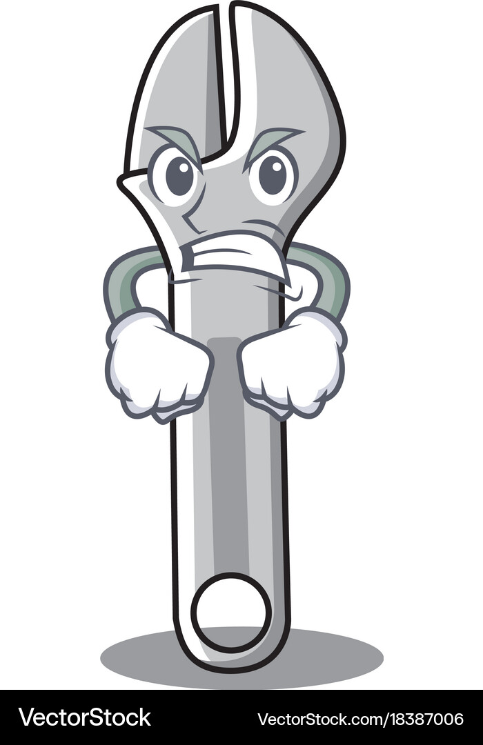 Cartoon Wrench