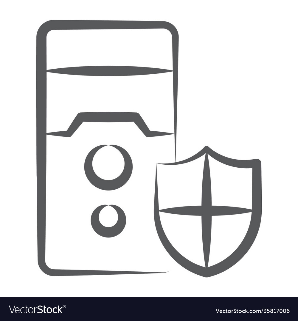 Cpu protection Royalty Free Vector Image - VectorStock