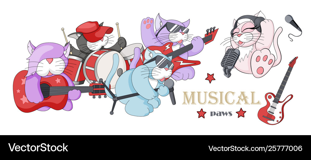 Funny little characters Royalty Free Vector Image