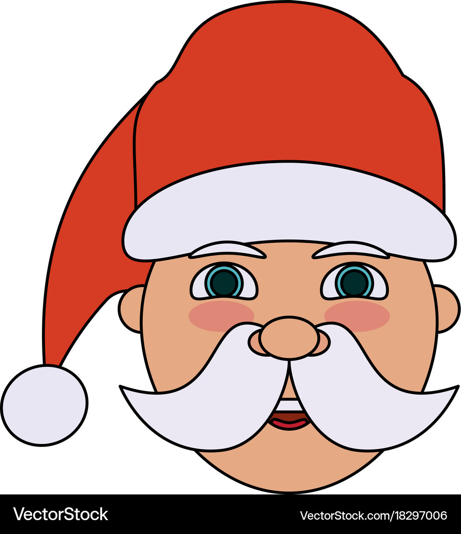 Santa claus cartoon icon image Royalty Free Vector Image