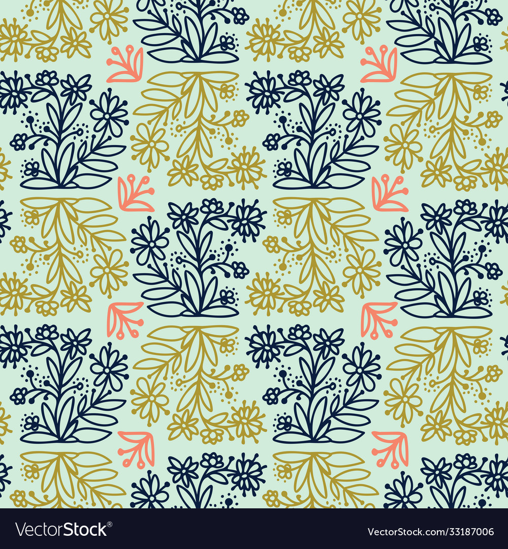 Seamless pattern ornamental lined Royalty Free Vector Image