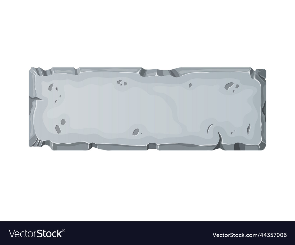 Stone Banner Elements Royalty Free Vector Image