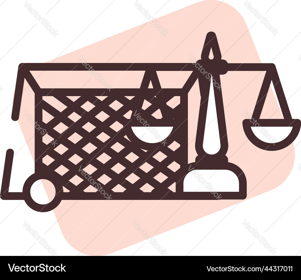 Sports laws on a white background Royalty Free Vector Image
