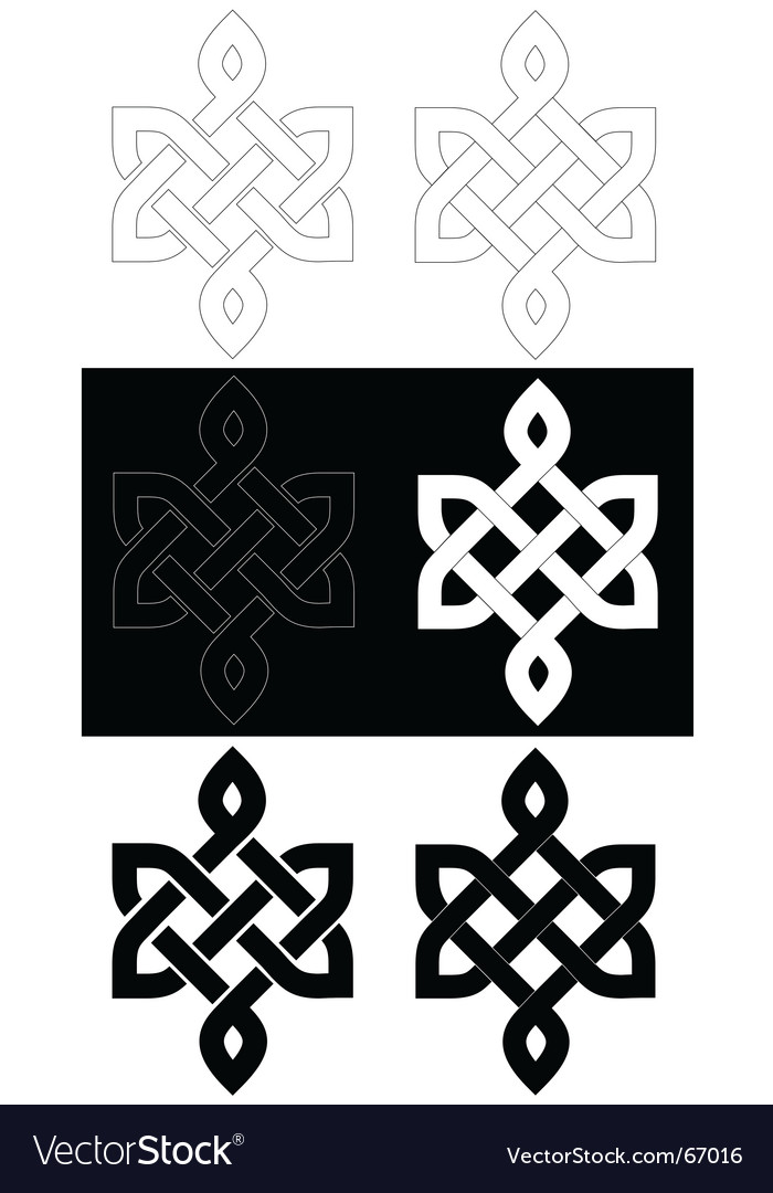 Celtic knot Royalty Free Vector Image - VectorStock