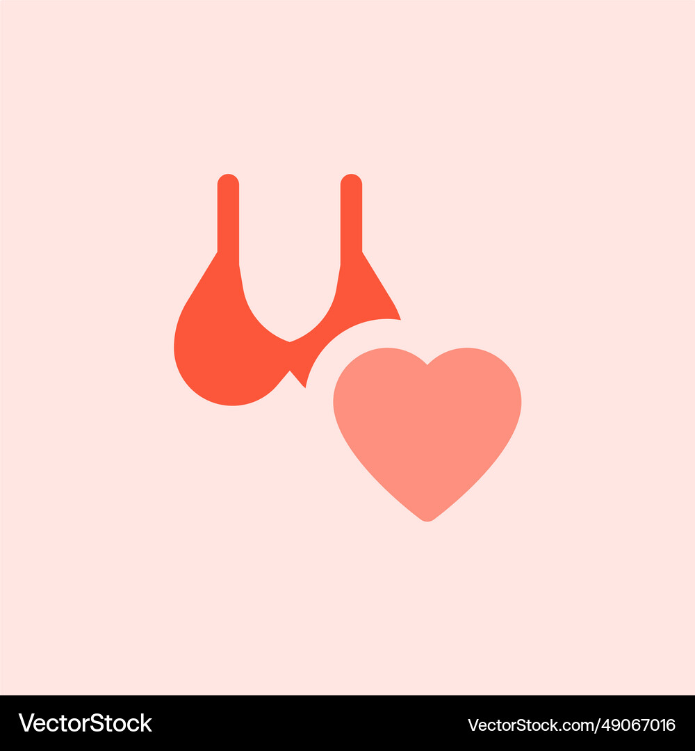 Price tag attached with stylish bra Royalty Free Vector