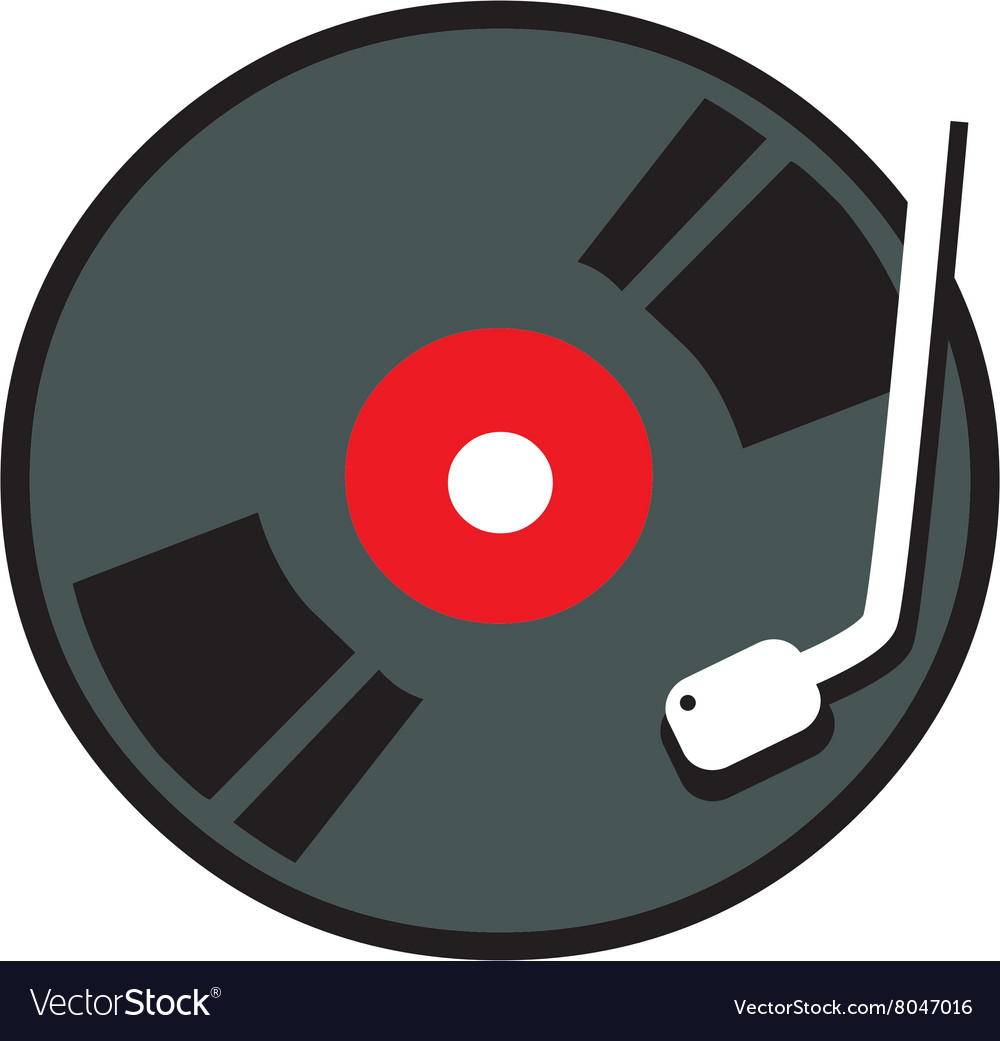 Record player Royalty Free Vector Image - VectorStock