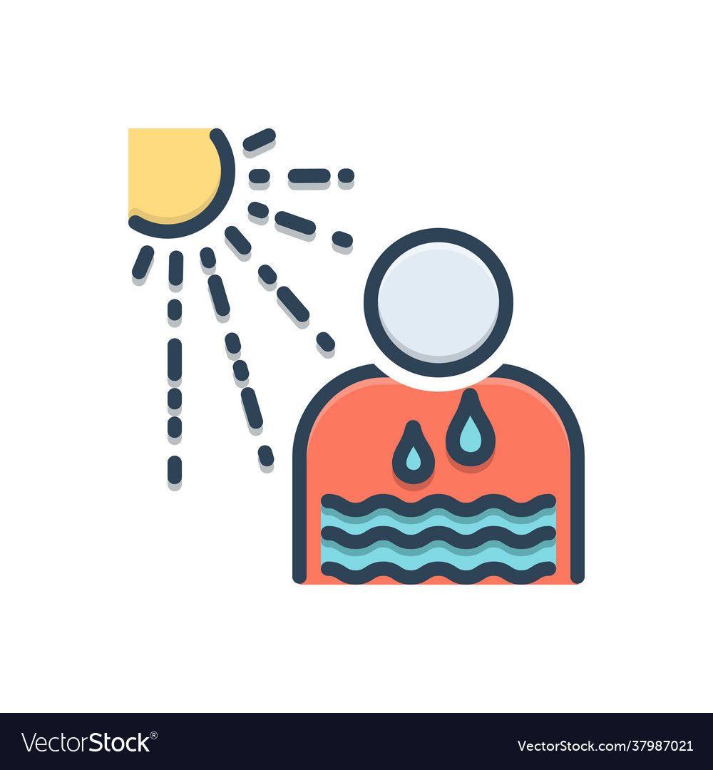 Dehydrate Royalty Free Vector Image - VectorStock