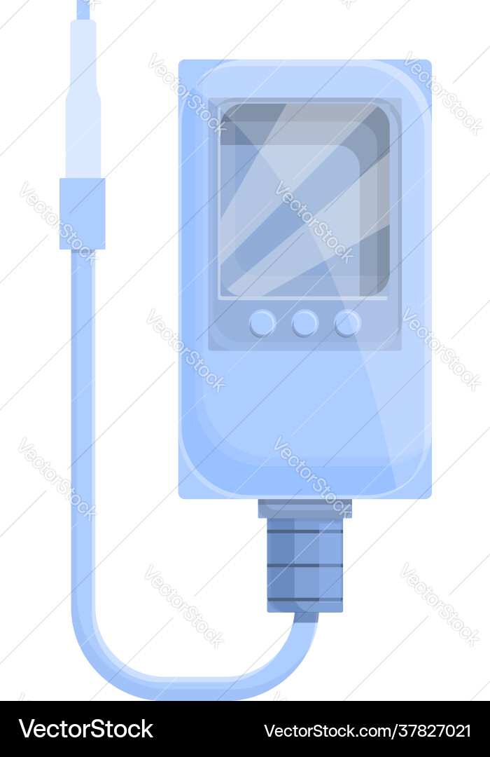 Ph meter medical device icon cartoon style Vector Image