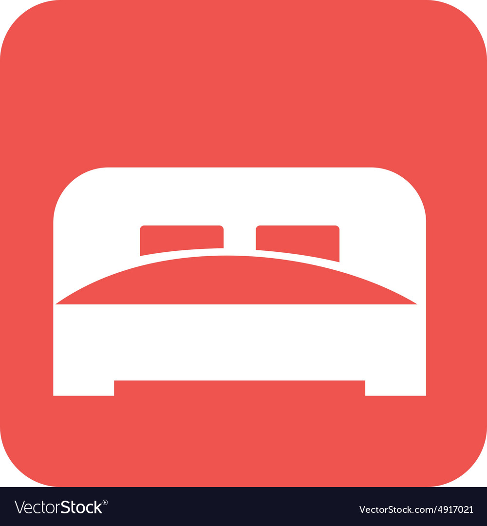 Single bed Royalty Free Vector Image - VectorStock
