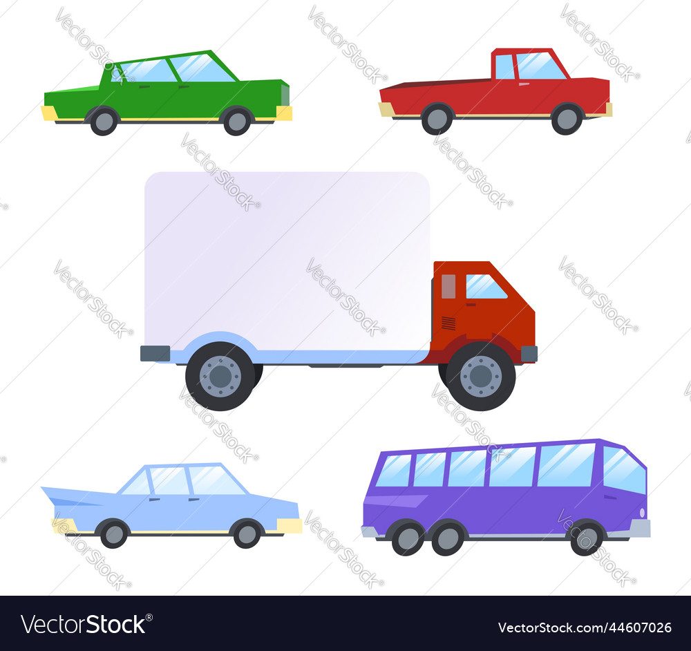 Cars Royalty Free Vector Image - VectorStock