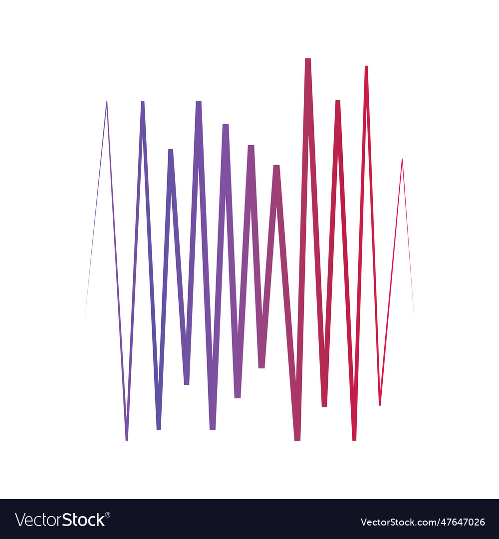 Sound wave icon Royalty Free Vector Image - VectorStock