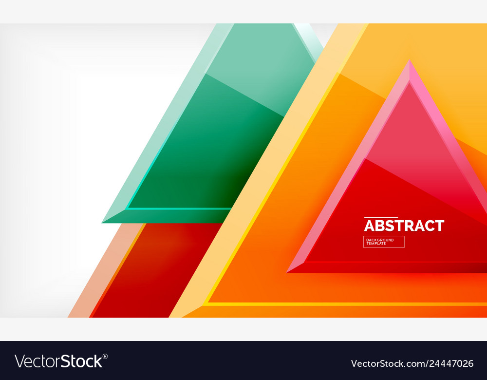 Triangular low poly background design Royalty Free Vector