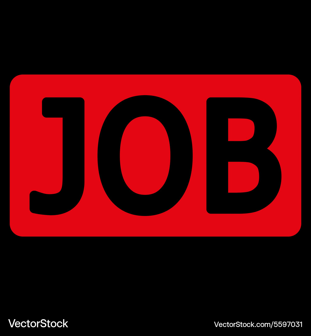 Job icon from business bicolor set Royalty Free Vector Image