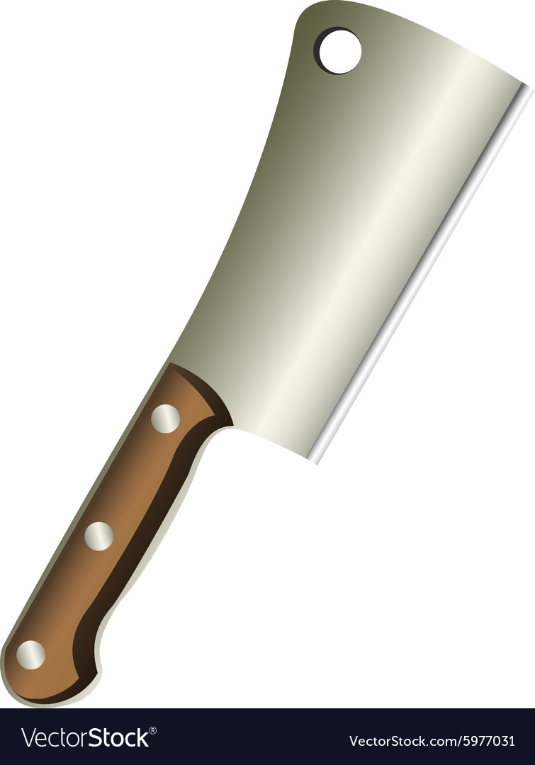 Kitchen knife Royalty Free Vector Image - VectorStock