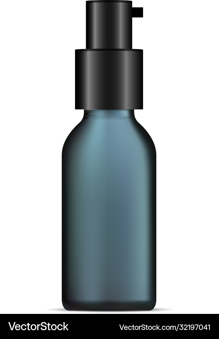 Essence bottle cosmetic product container serum Vector Image