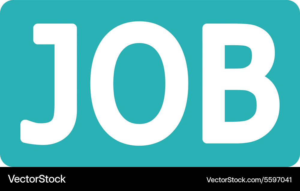 Job icon from business bicolor set Royalty Free Vector Image