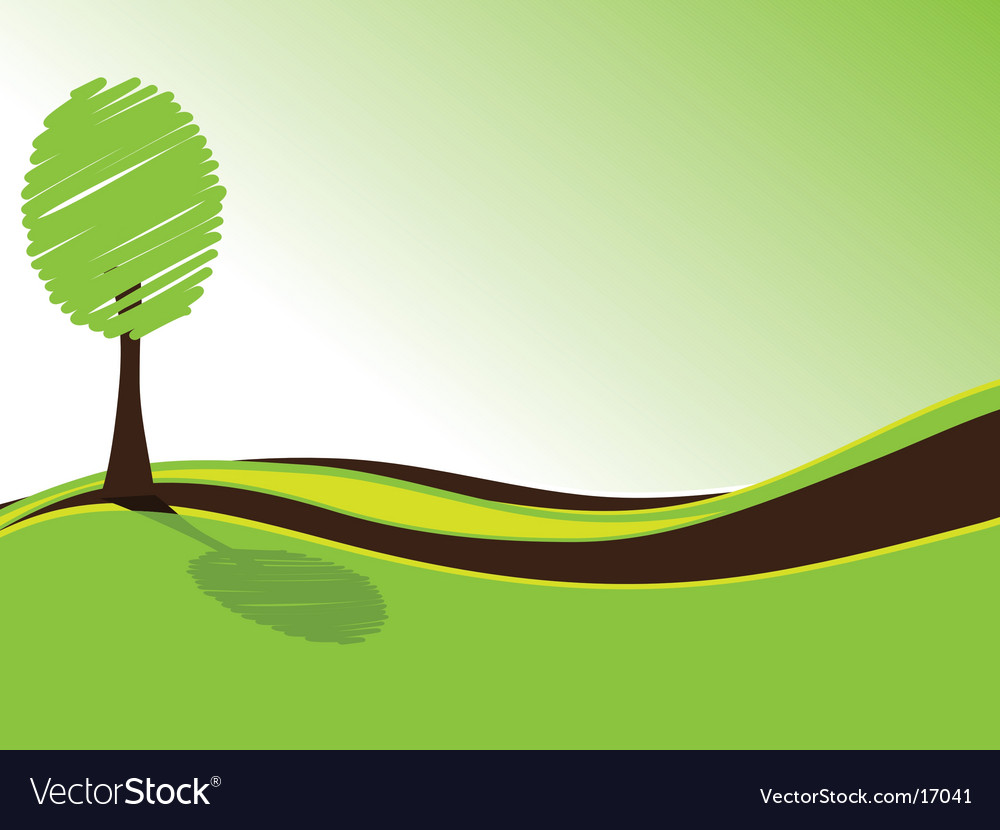 Landscape design Royalty Free Vector Image - VectorStock