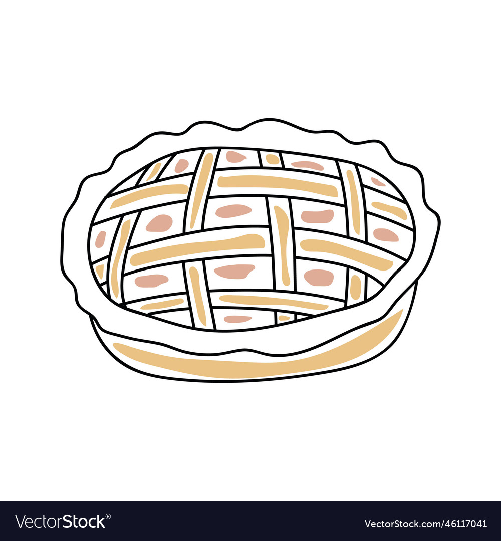 Pie Royalty Free Vector Image - VectorStock