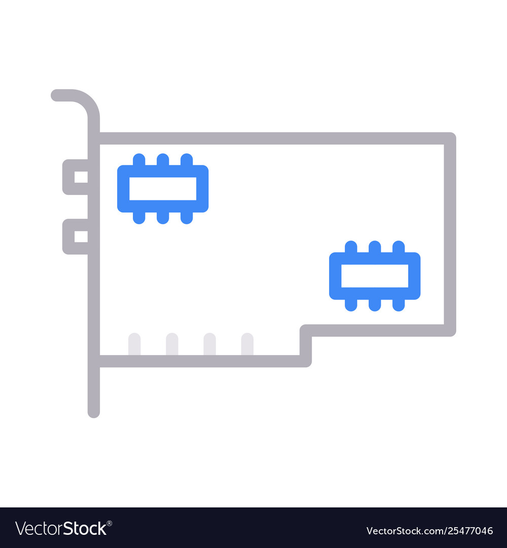 Gpu Royalty Free Vector Image - VectorStock