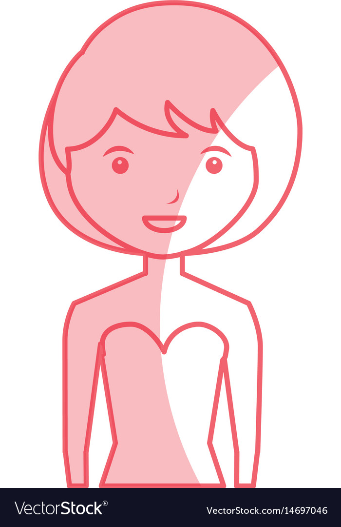 Young woman avatar character Royalty Free Vector Image