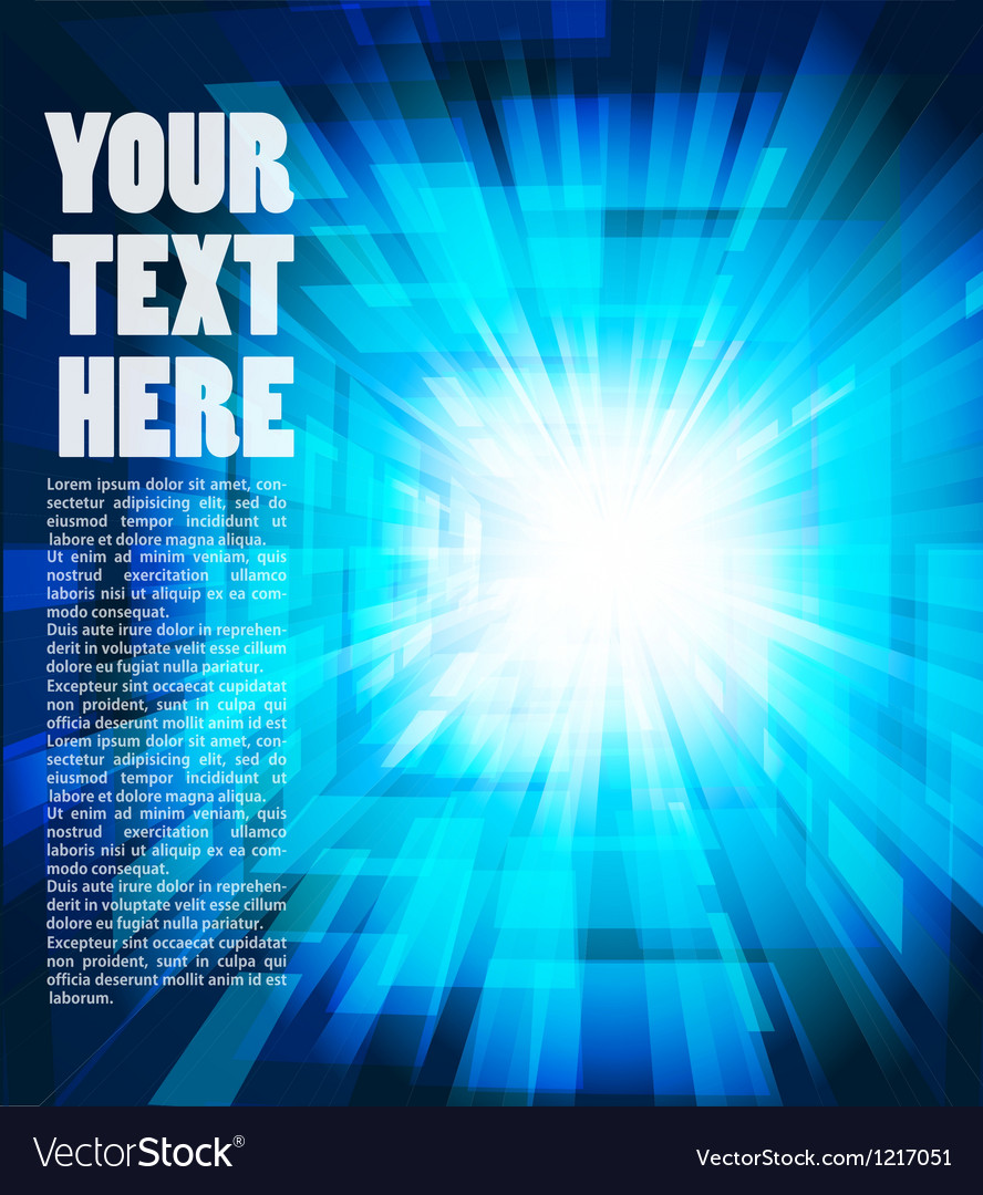 Bright tech background Royalty Free Vector Image