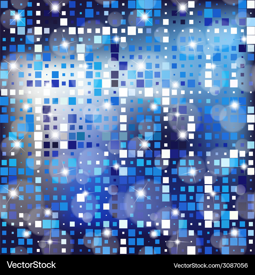 Abstract blur bokeh mosaic bright color background