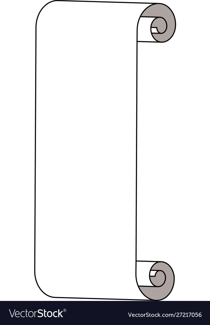 Paper scroll Royalty Free Vector Image - VectorStock