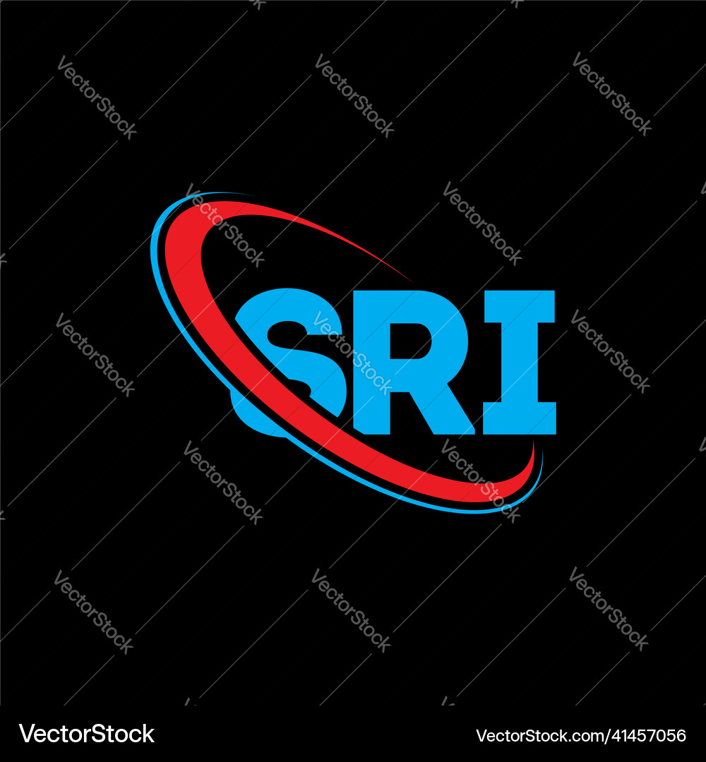 Sri logo letter letter logo design Royalty Free Vector Image