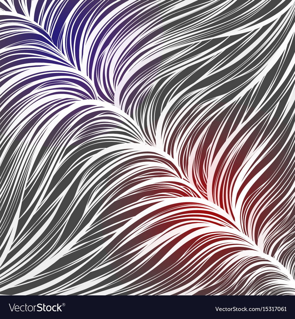Abstract pattern seamless lined art hand-drawn Vector Image