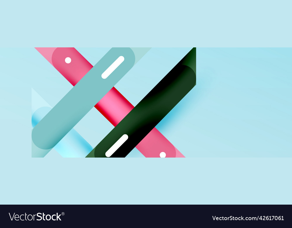 Background overlapping lines dynamic Royalty Free Vector